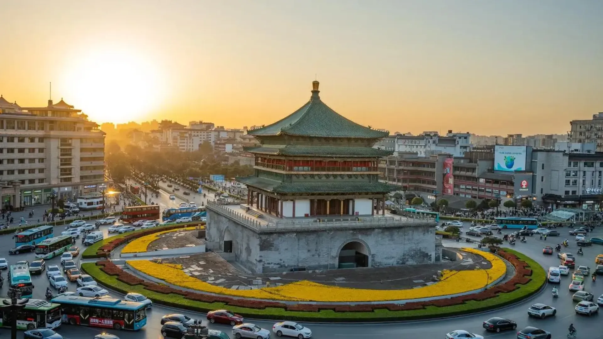 Bell Tower of Xi'an - Nihao China Tour (NCT)